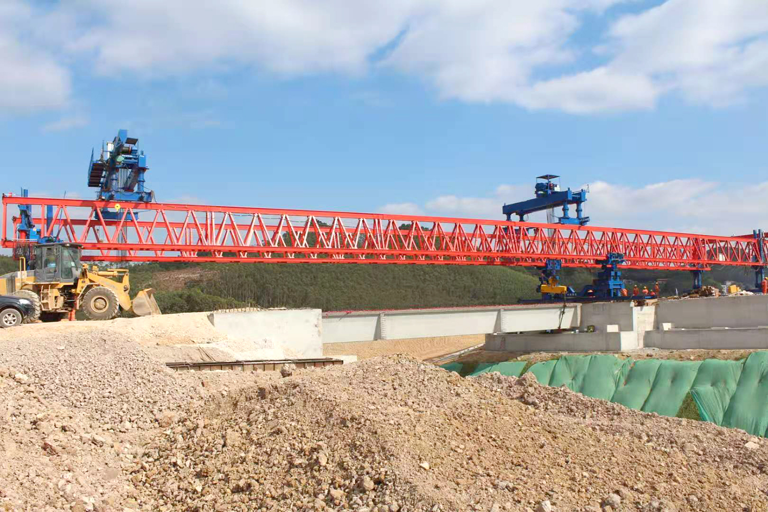 Shaanxi Ningshi Highway JQJ200T-S40m Self-Balancing Beam Launcher | Dafang