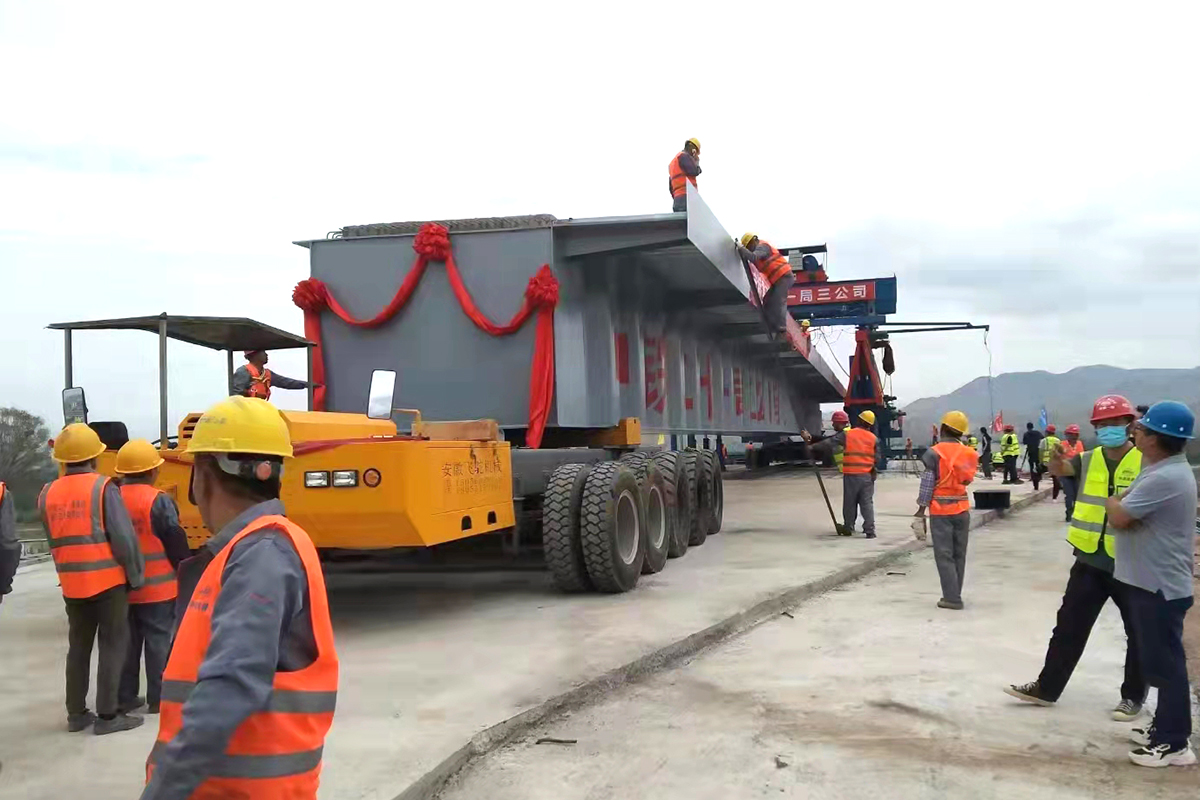 180T Beam Launcher & Precast Beam Carrier | Dafang